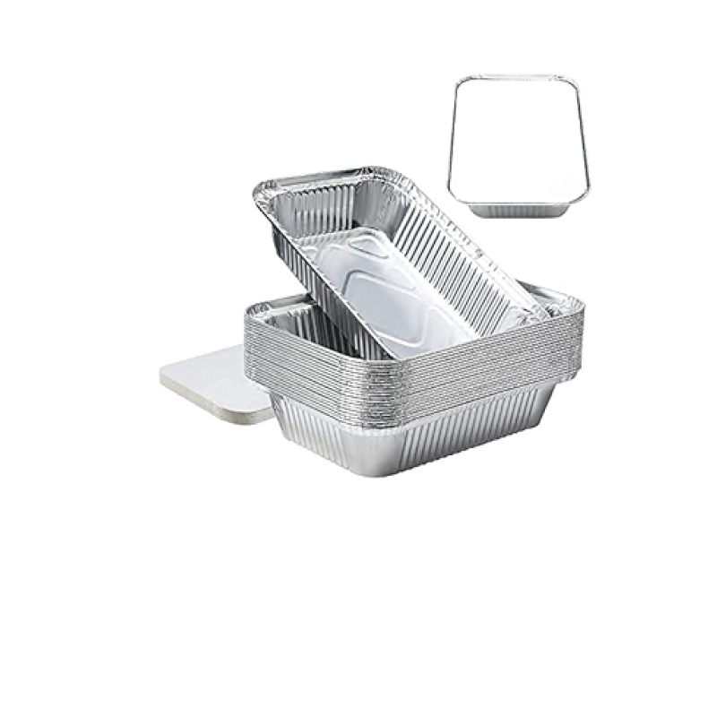 Takeaway Foil Containers with Lids Standard1001, 10's-12 units - SS ...