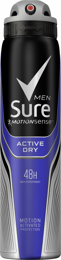 Sure Body Spray - Men acive Dry (6 x 150) - SS Convenience Distribution